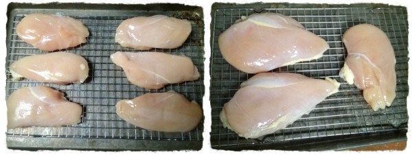 Qualitative assessment of chicken breasts | Doing Science To Stuff
